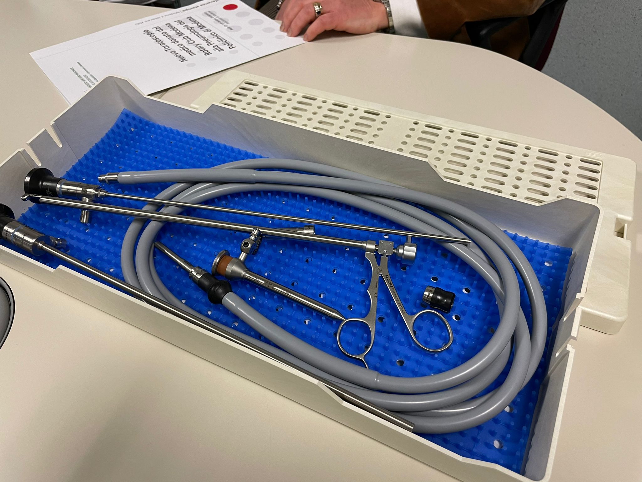 Nuovo Toracoscopio Medico donato dal Rotary Club Modena alla ...